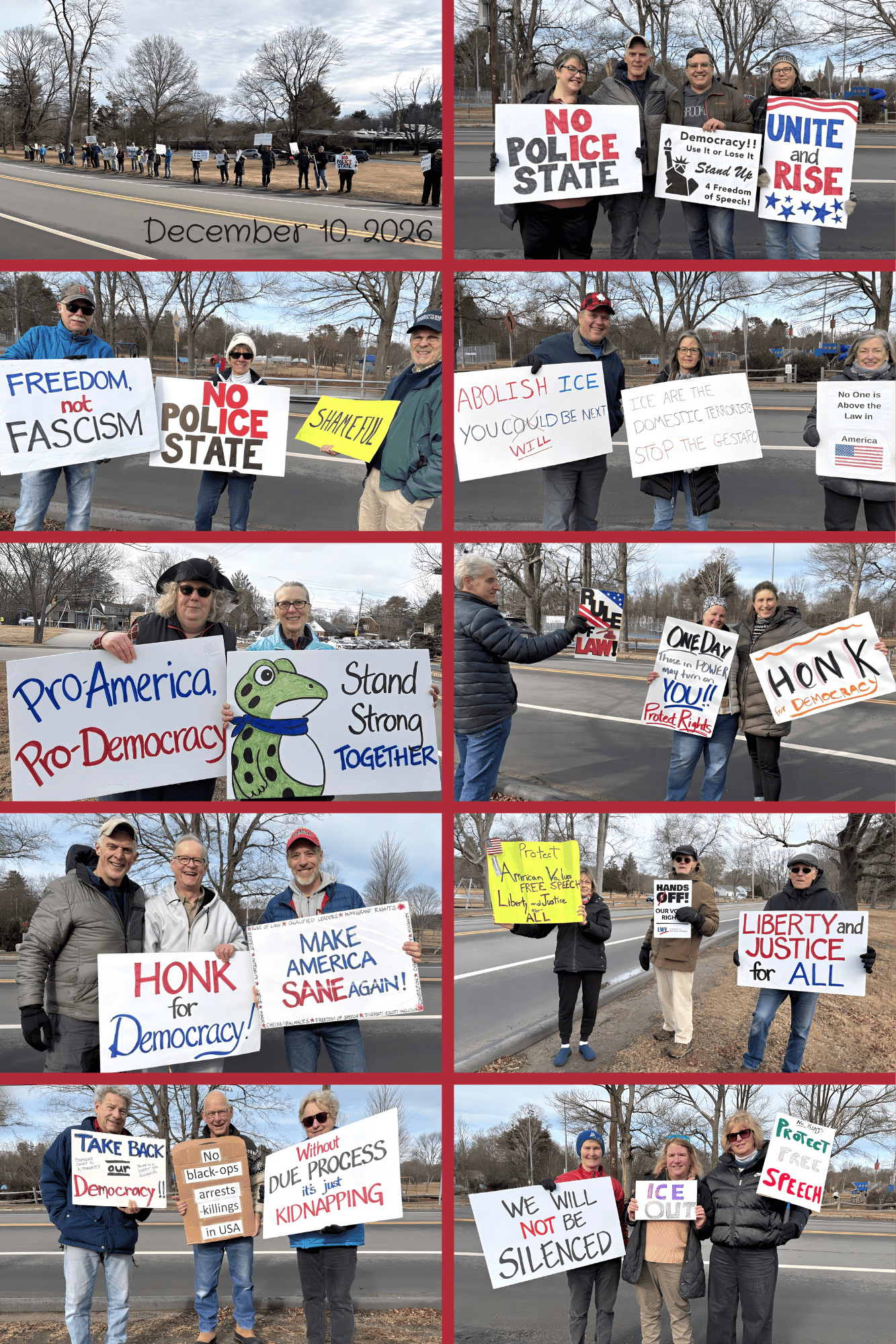 Our 40th Stand Out for Democracy Event-Pictures! | MyLO